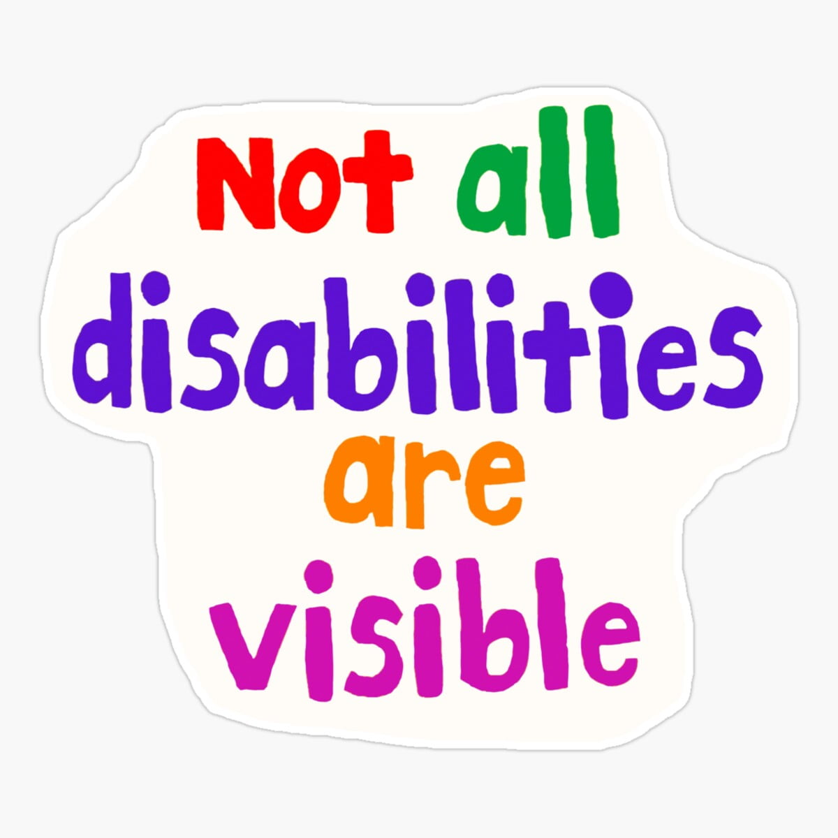 Maneki Not All Disabilities Are Visible Chronic Conditions Invisible ...