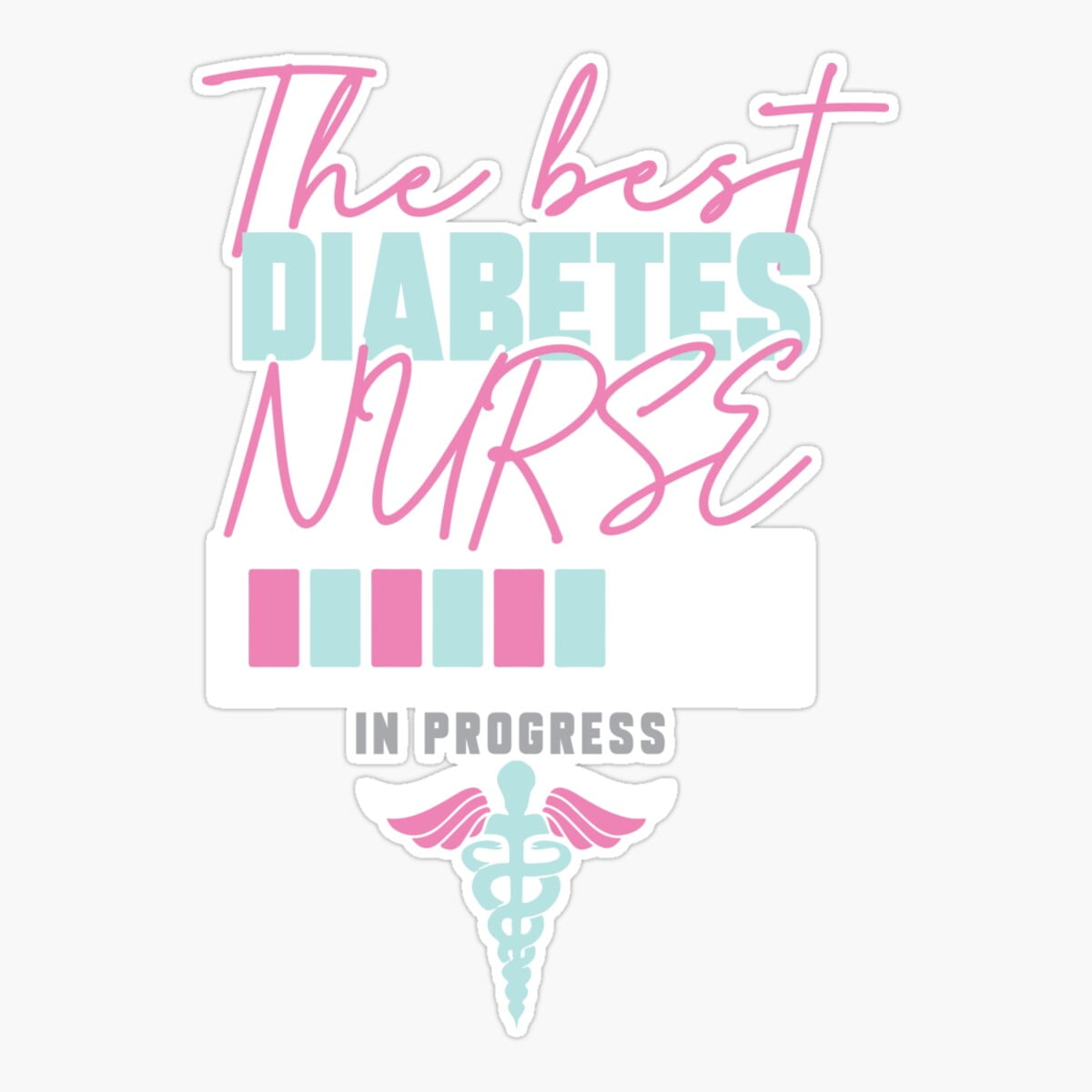 Maneki Nurse Training Diabetes Er, Phone Decal Water Bottle Stickers ...