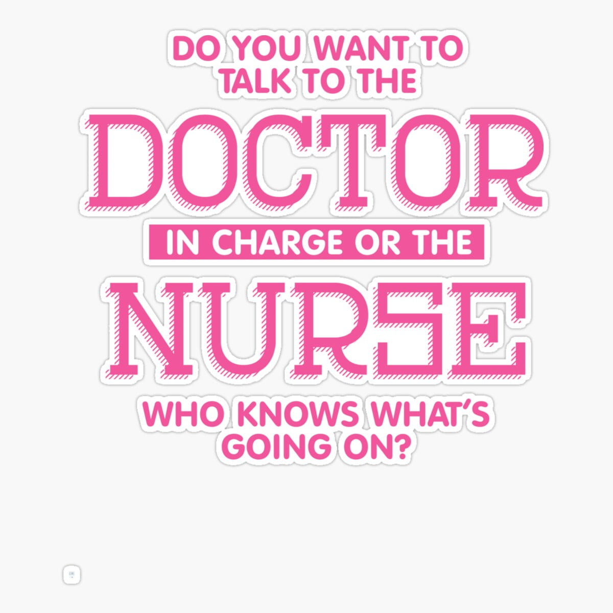 Maneki Nurses Rock T-Shirt Nursing Day Gift Er, Phone Decal Water ...