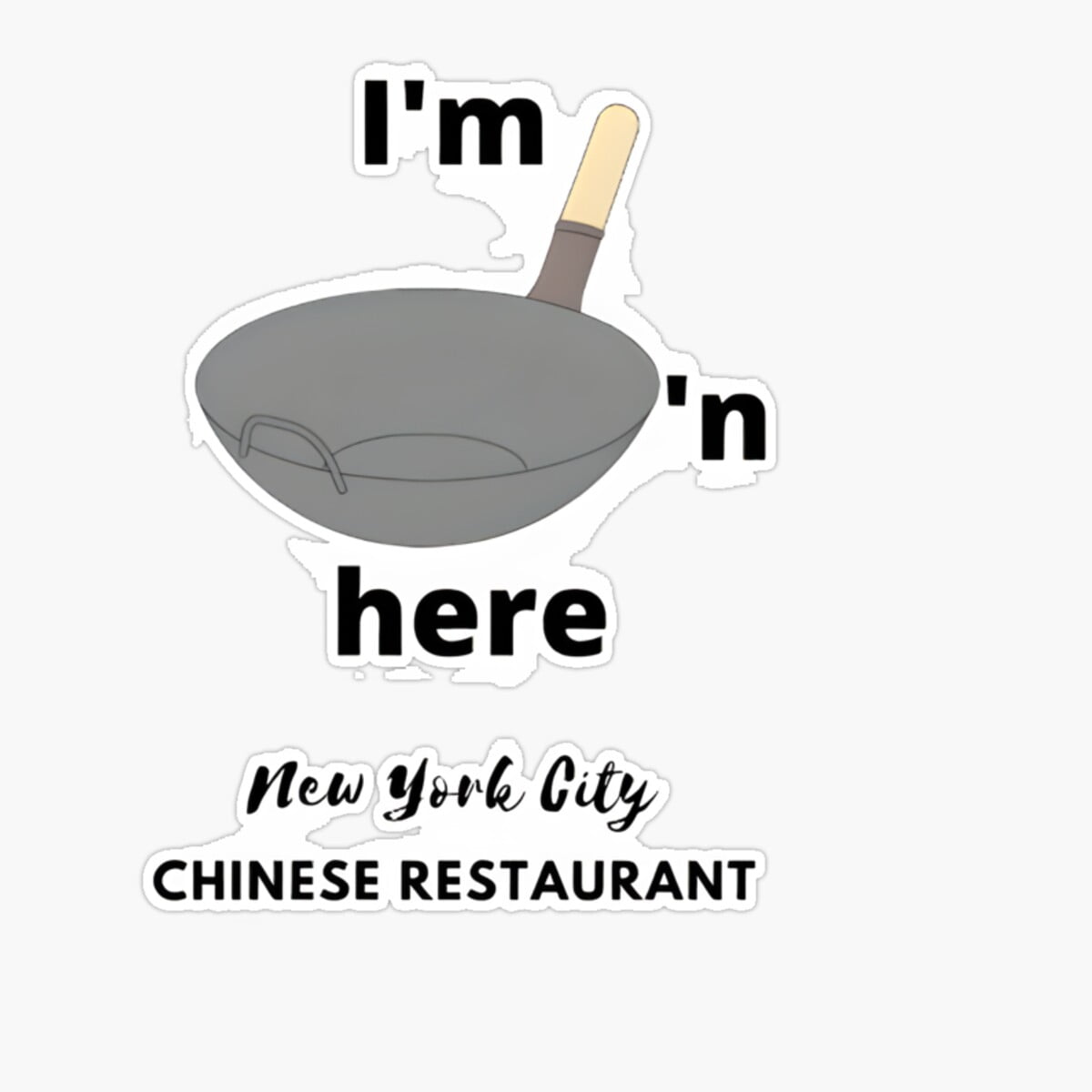 Maneki Nyc Chinese Restaurant Sticker, Phone Decal Water Bottle ...