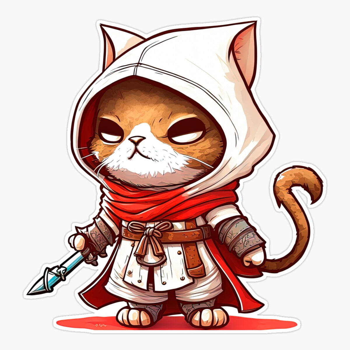 Maneki Nyin Sticker, Phone Decal Water Bottle Stickers Car Decals ...