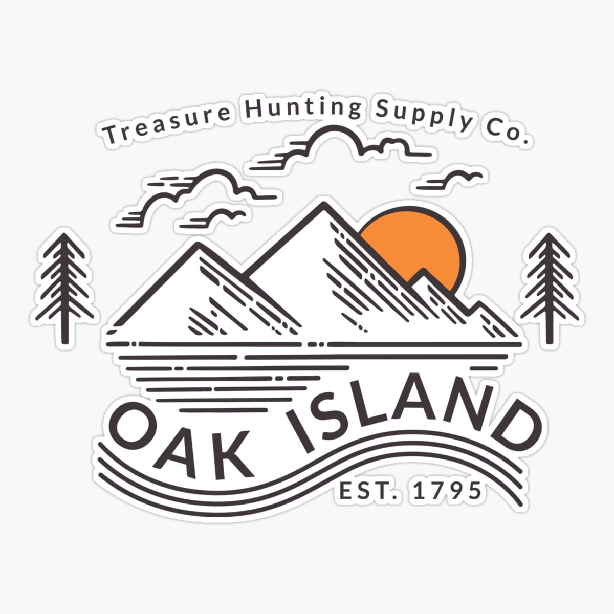 Maneki Oak Island Vintage Skull Templar Treasure Hunting Git Er, Phone ...