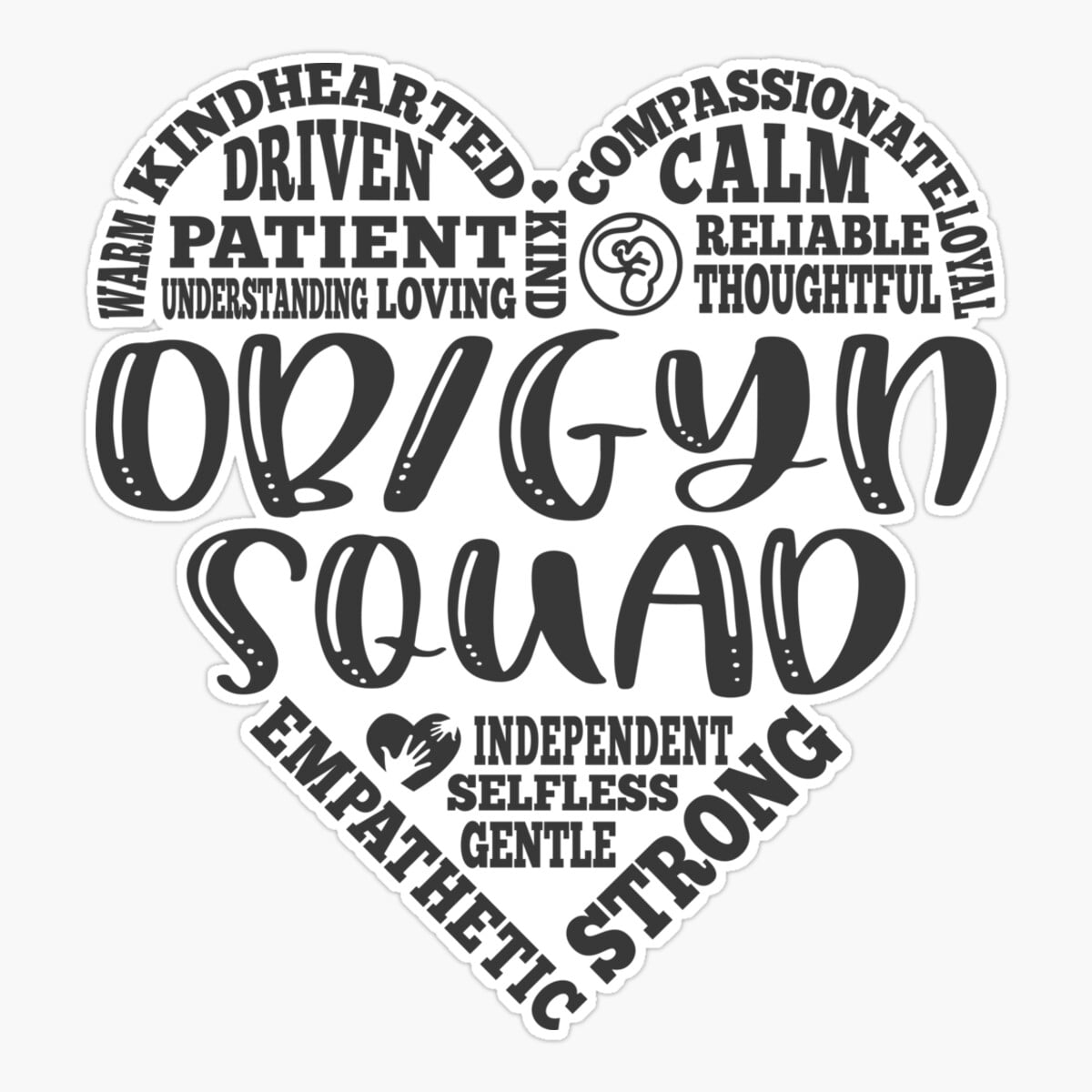 Maneki Obgyn, Ob-Gyn, Ob Gyn, Obstetrician Er, Phone Decal Water Bottle ...