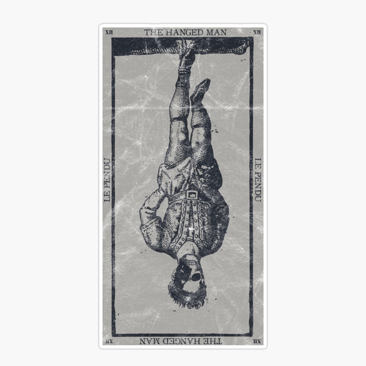 Maneki Occult The Hanged Man Tarot Card Vintage Witchcrat Medieval ...