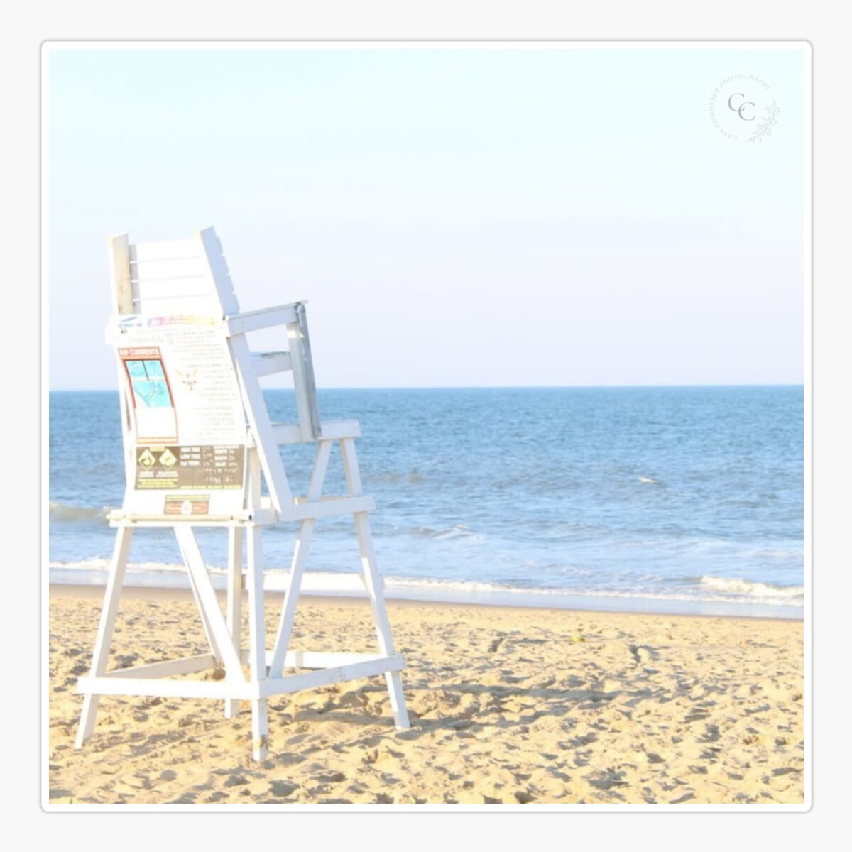 Maneki Ocean Chair Sticker, Phone Decal Water Bottle Stickers Car ...