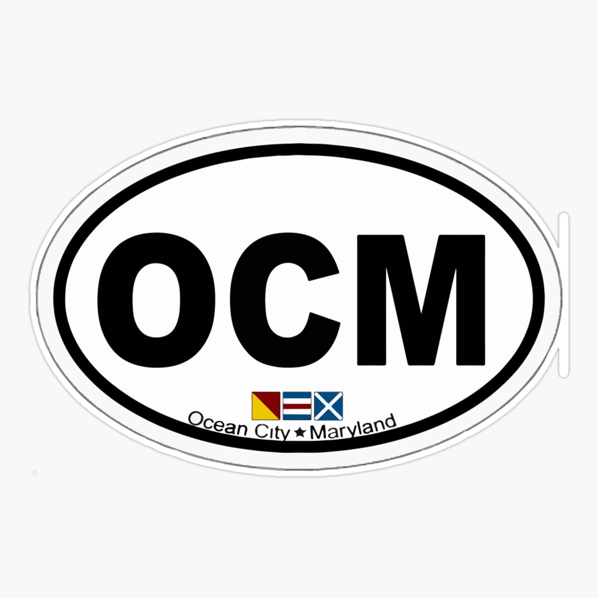 Maneki Ocean City - Maryland. Sticker, Phone Decal Water Bottle ...