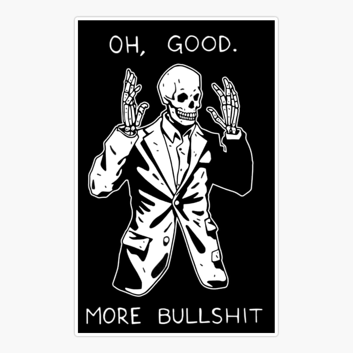 Maneki Oh Good More Bull Er, Phone Decal Water Bottle Stickers Car ...