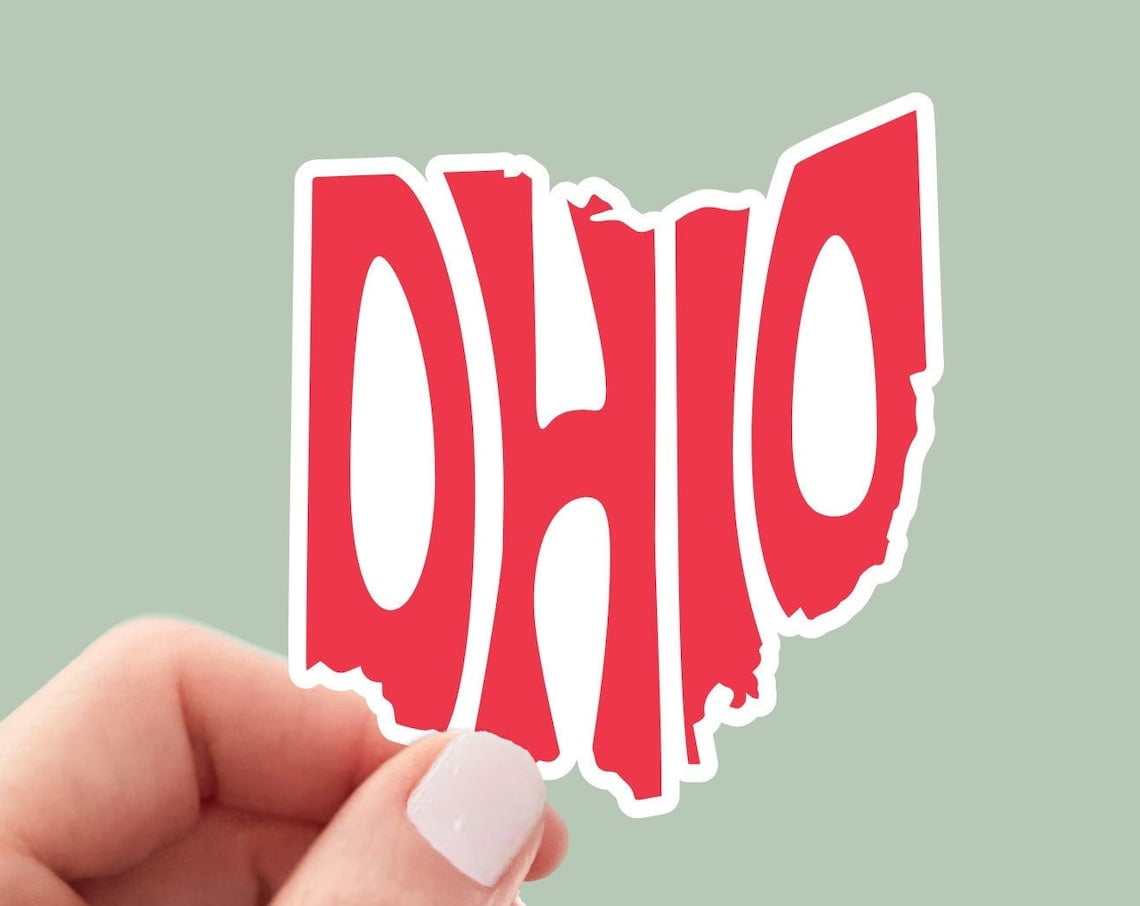 Maneki Ohio State er, Ohio Decal, State Laptop ers, Waterproof ers ...
