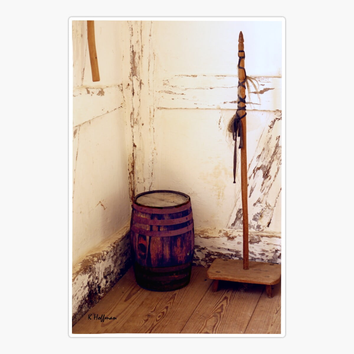 Maneki Old Barrel Sticker, Phone Decal Water Bottle Stickers Car Decals ...