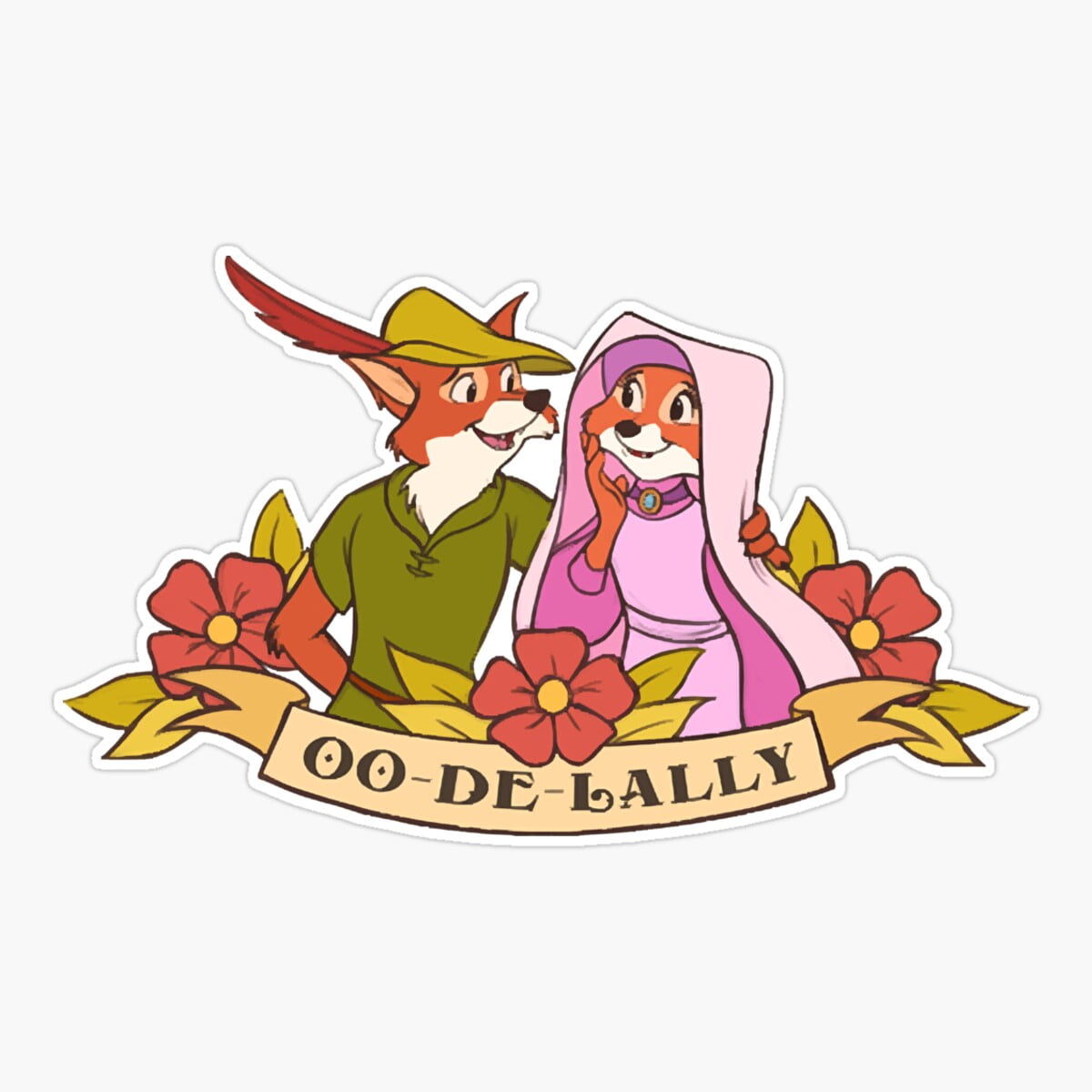 Maneki Oo-De-Lally Er, Phone Decal Water Bottle Stickers Car Decals ...