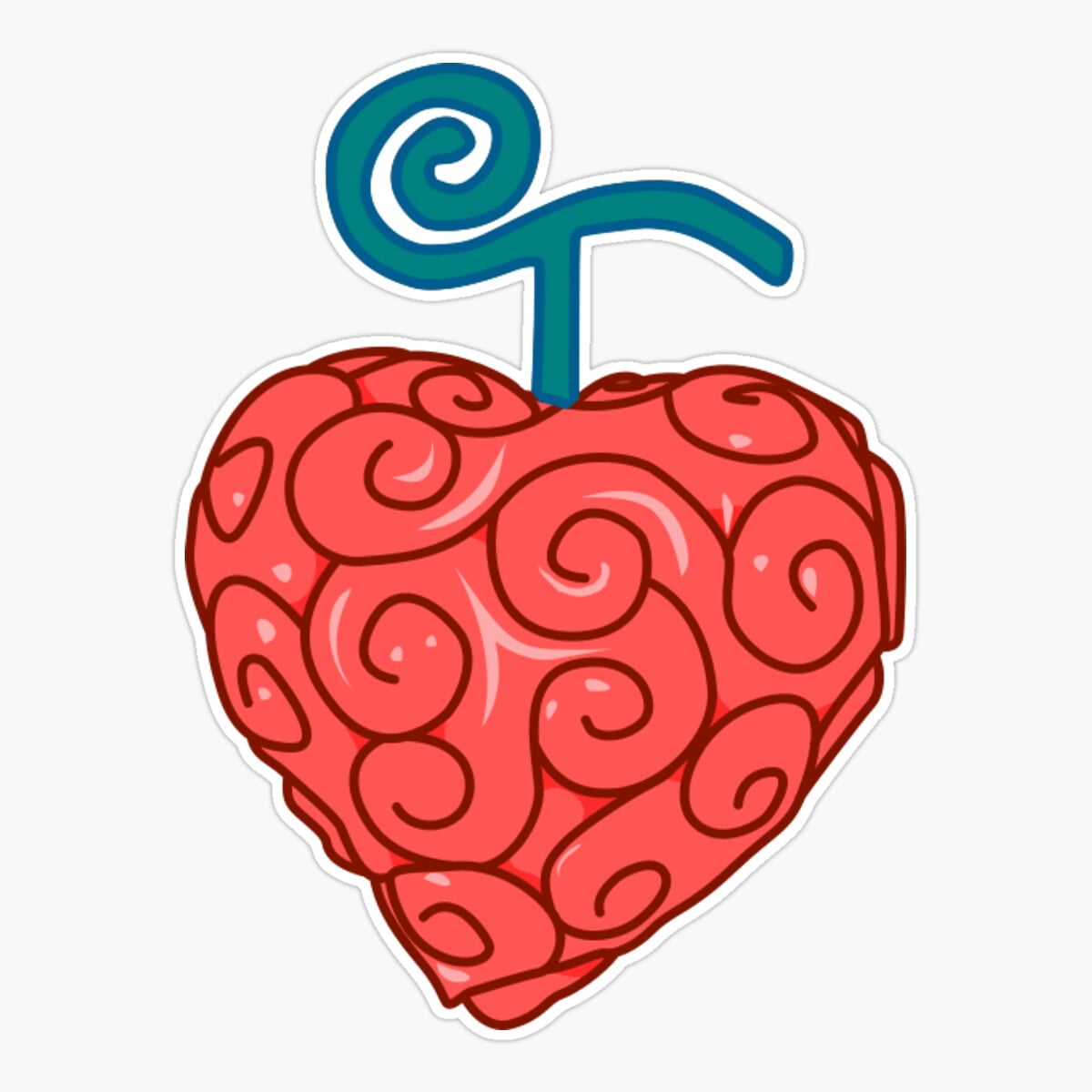 Maneki Ope-Ope Fruit Er, Phone Decal Water Bottle Stickers Car Decals ...