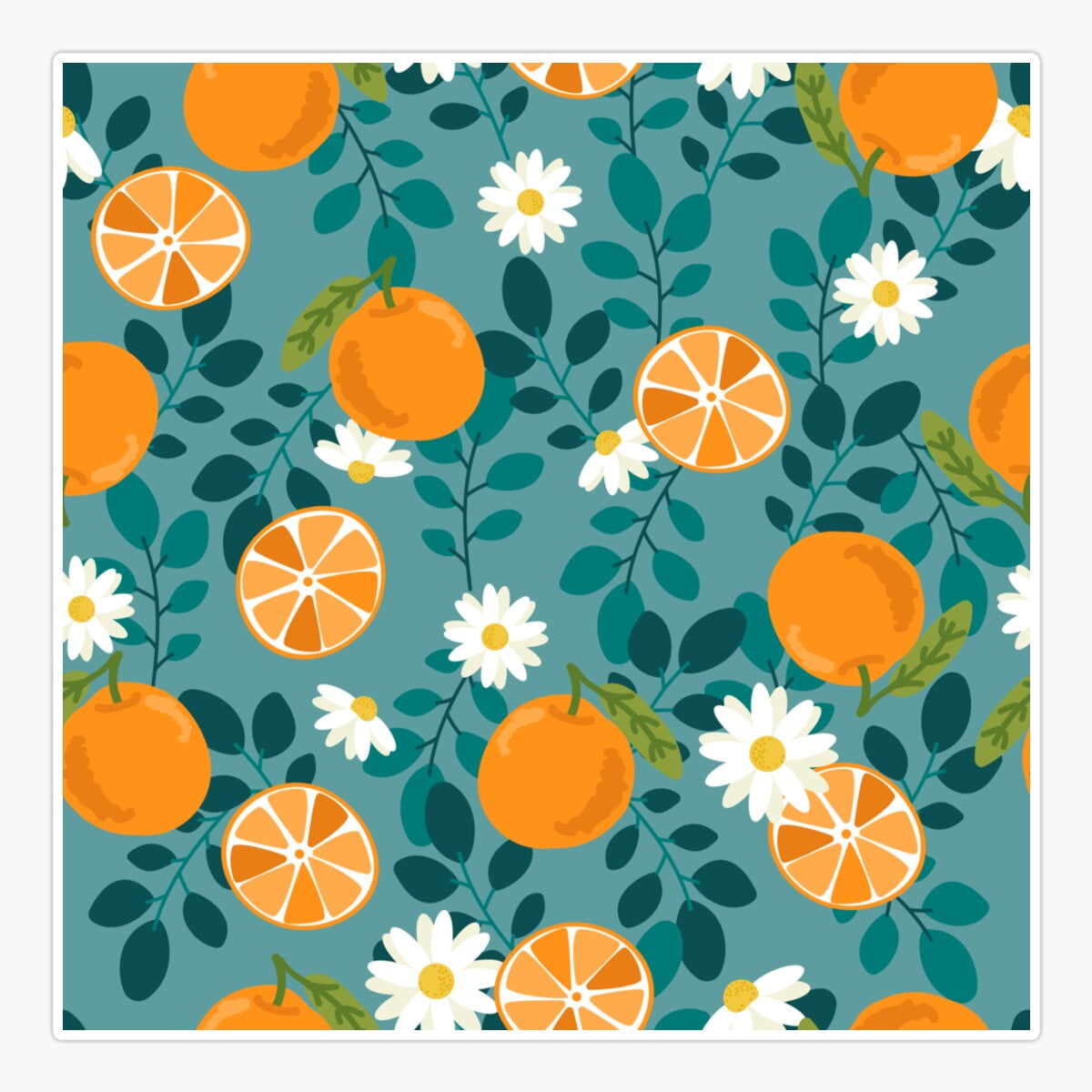 Maneki Orange Is The New Citrus Sticker, Phone Decal Water Bottle ...