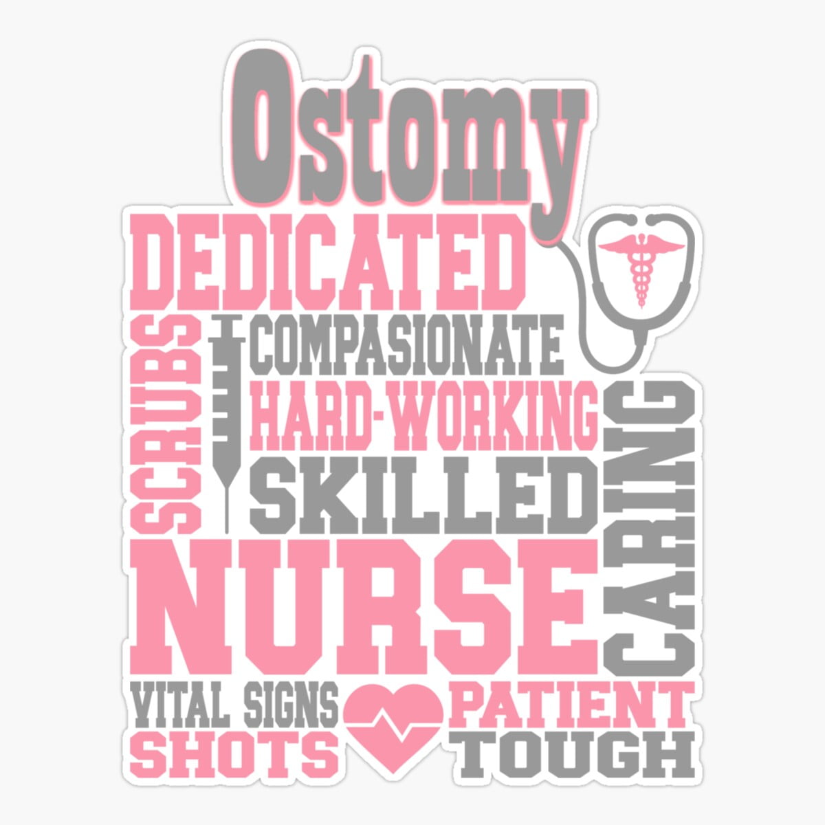 Maneki Ostomy Nurse Colon Cancer Stoma Bag Crohn'S Colitis Er, Phone ...