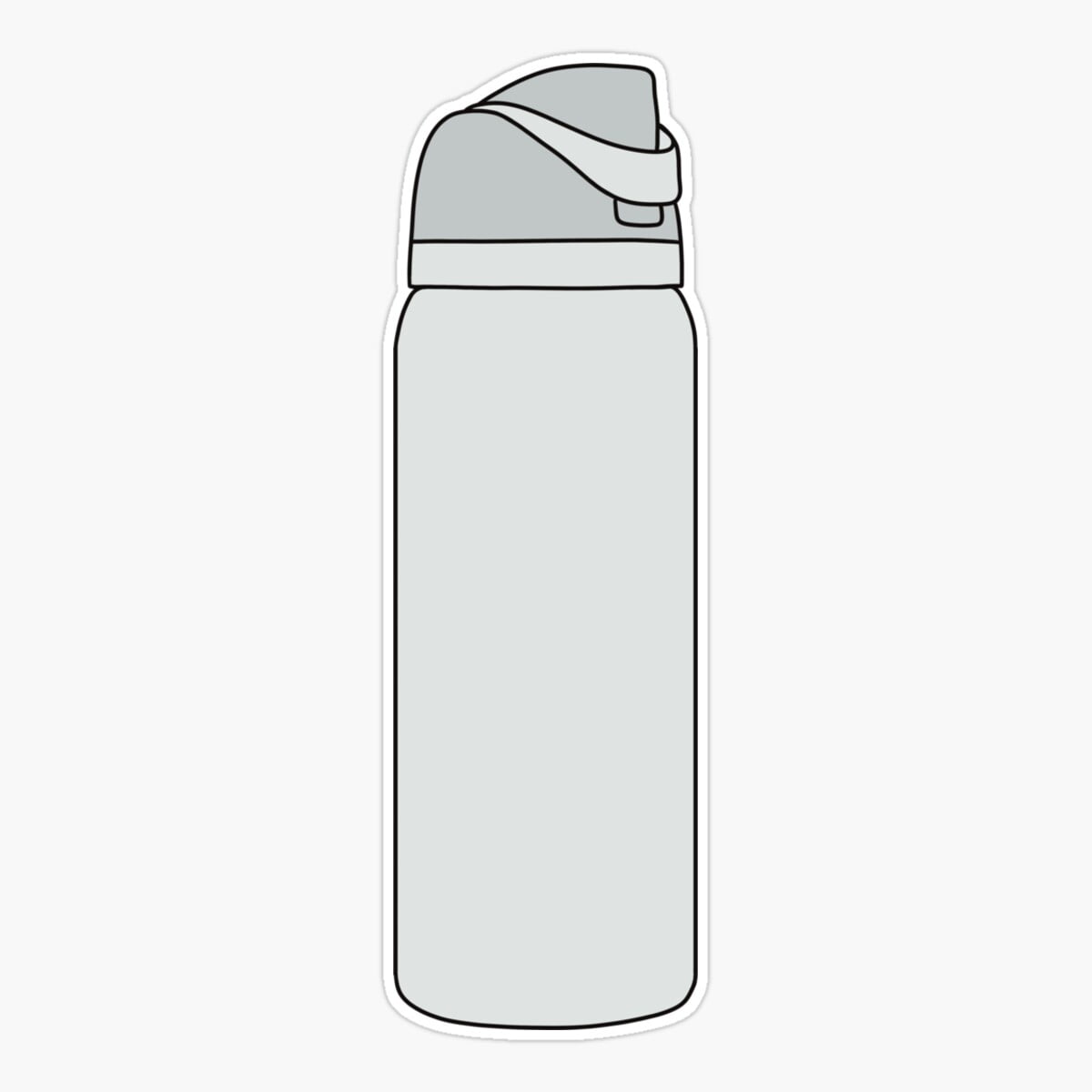 Maneki Owala Freesip Er - Shy Marshmallow Er, Phone Decal Water Bottle ...