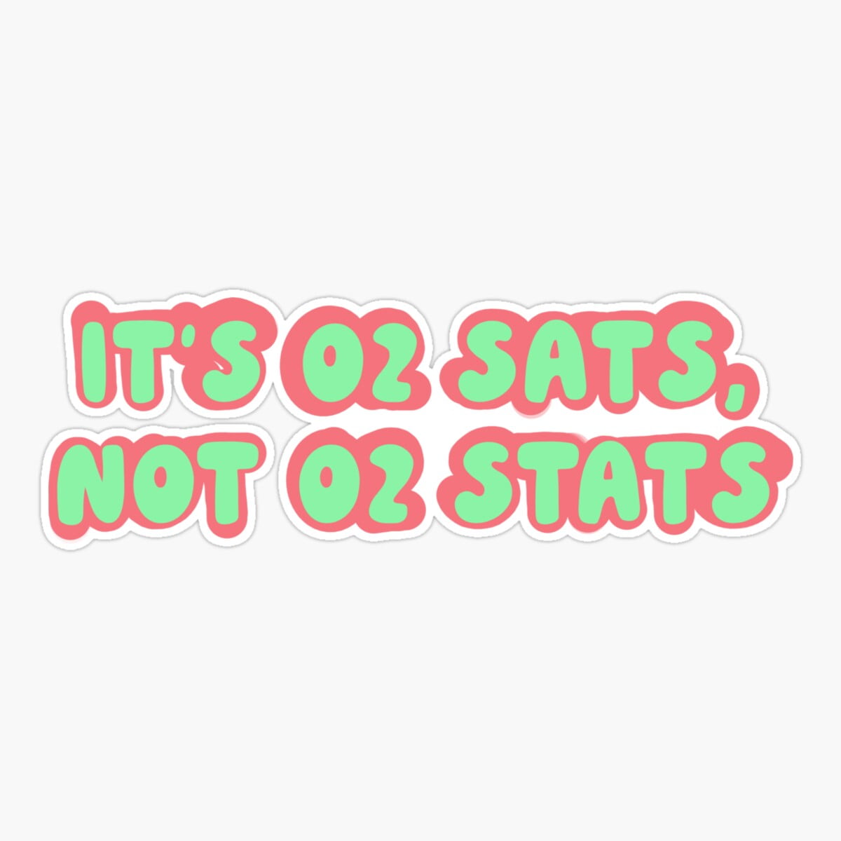 Maneki Oxygen Saturations Er, Phone Decal Water Bottle Stickers Car ...