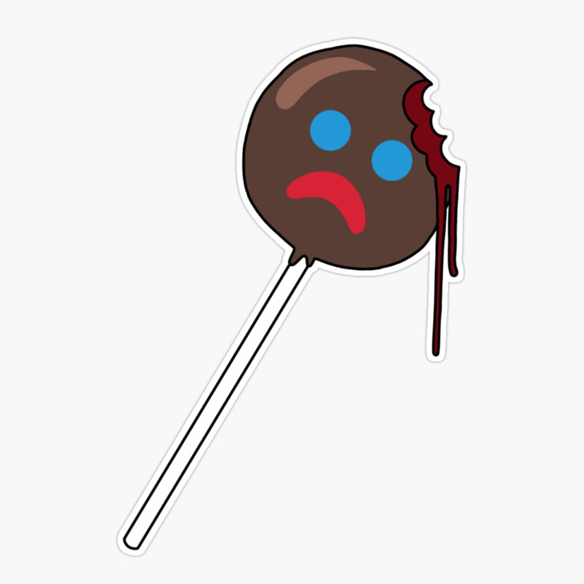 Maneki Paleta Payaso Candy Sticker, Phone Decal Water Bottle Stickers ...