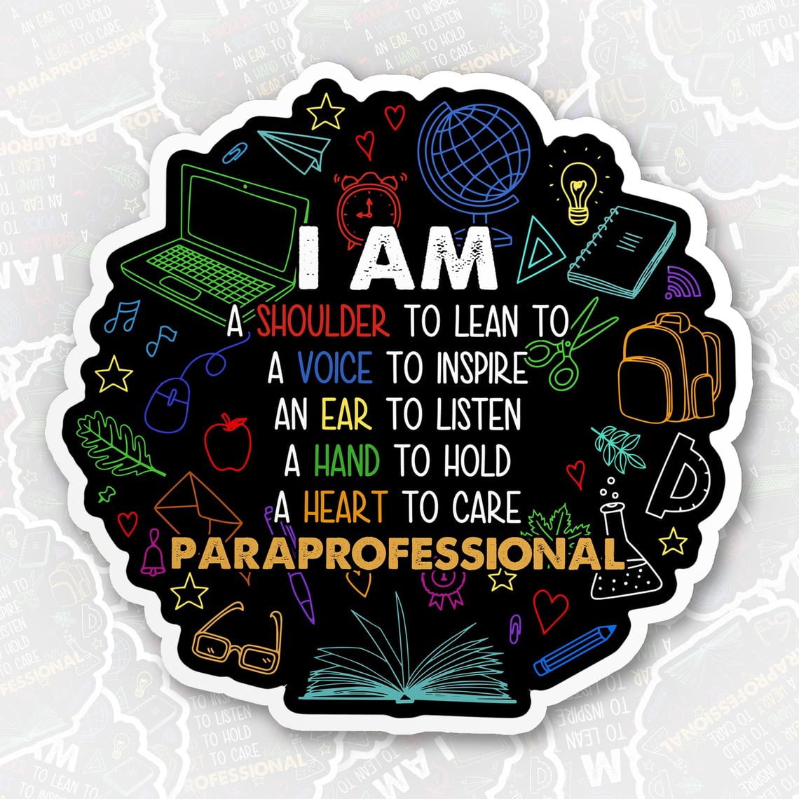 Maneki Paraprofessional Ers, Para Er, Back To School Ers, Teacher Day ...
