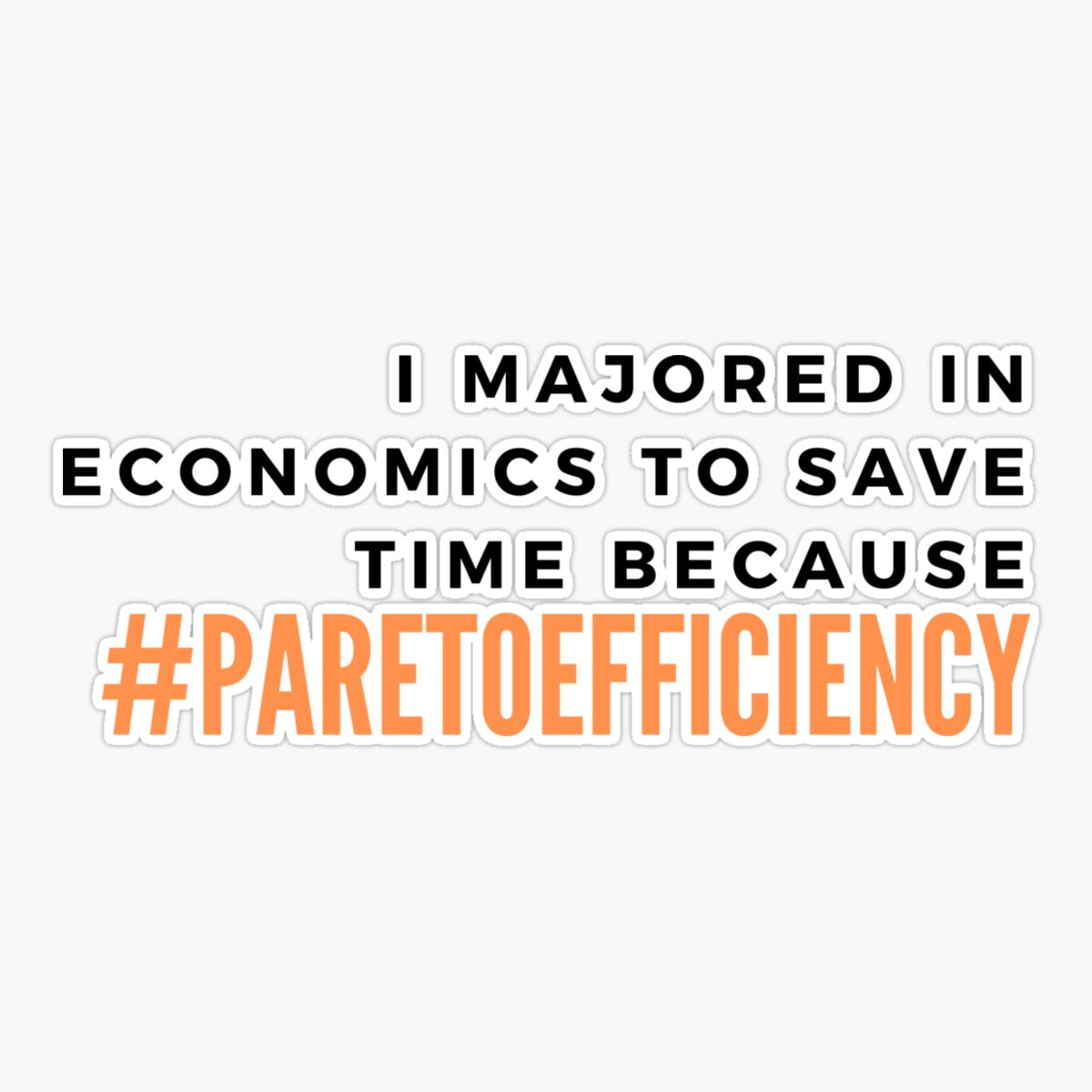 Maneki Pareto Economics Efficiency Econ Mor Joke, Economist Econtalk ...