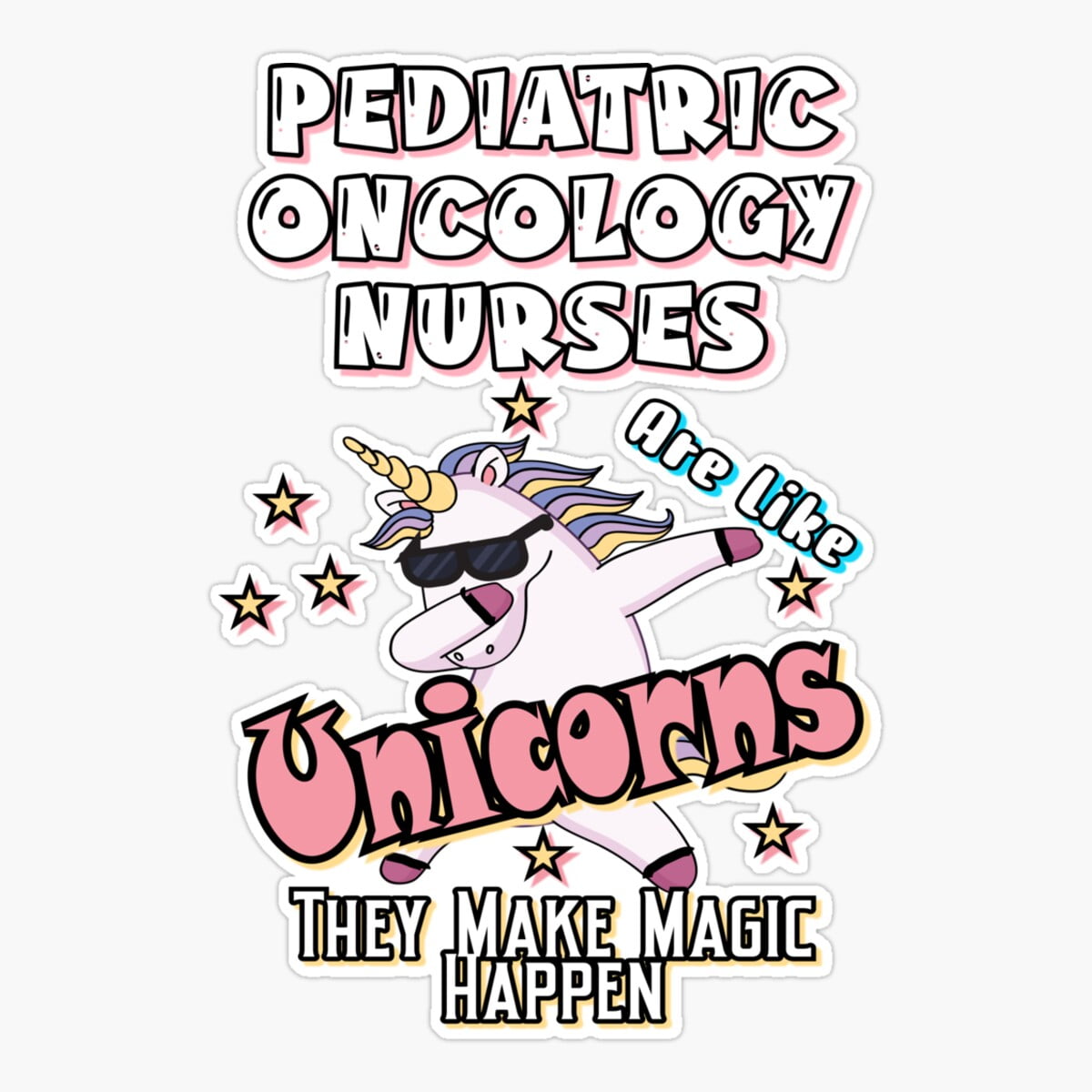 Maneki Pediatric Oncology Nurse Make Magic Happen Er, Phone Decal Water ...