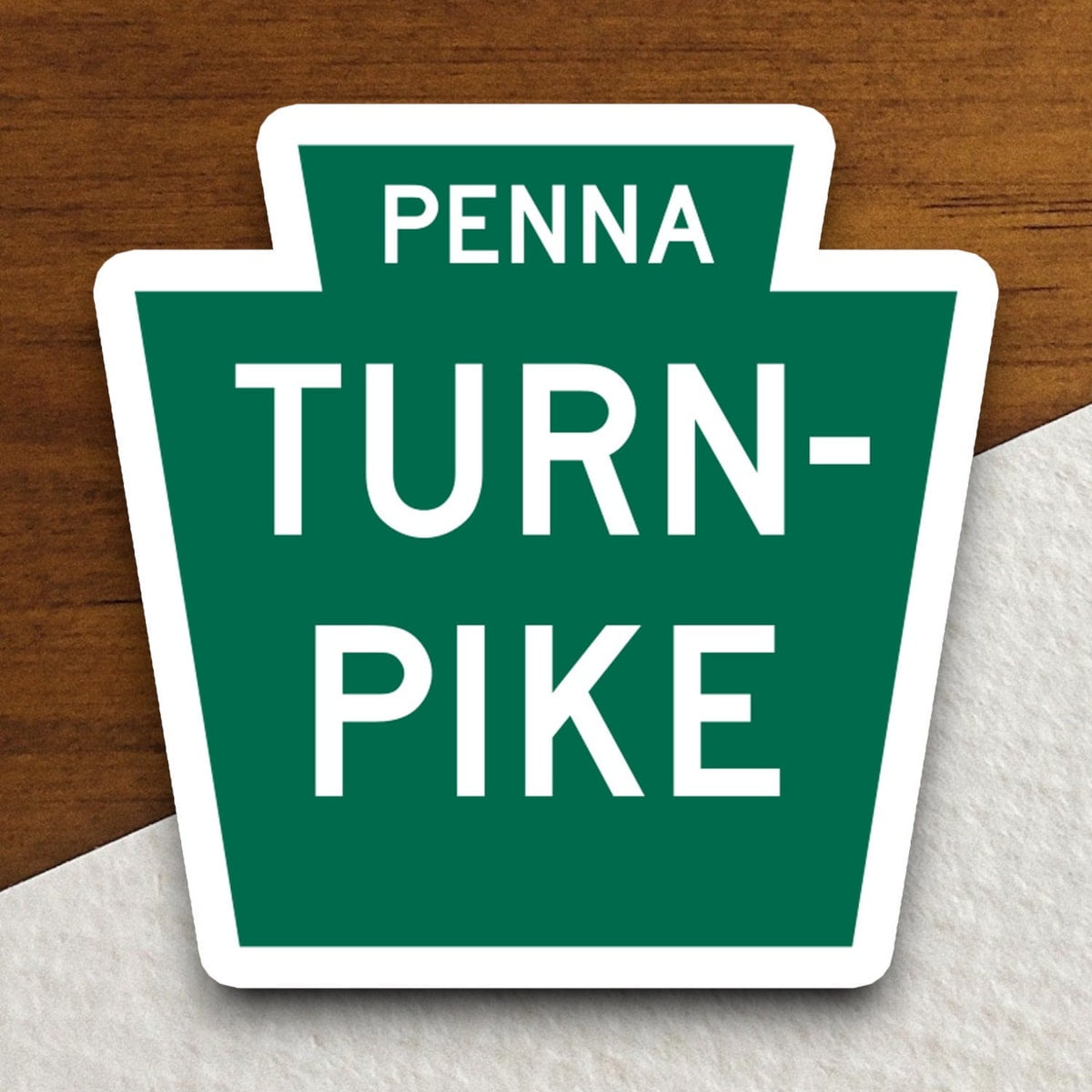Maneki Pennsylvania Turnpike Road Sign Stickers, Traffic Sticker, Road ...