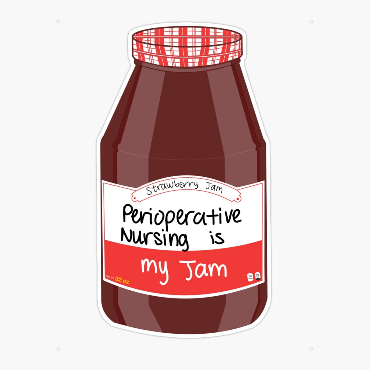 Maneki Perioperative Nursing Is My Jam Er, Phone Decal Water Bottle ...