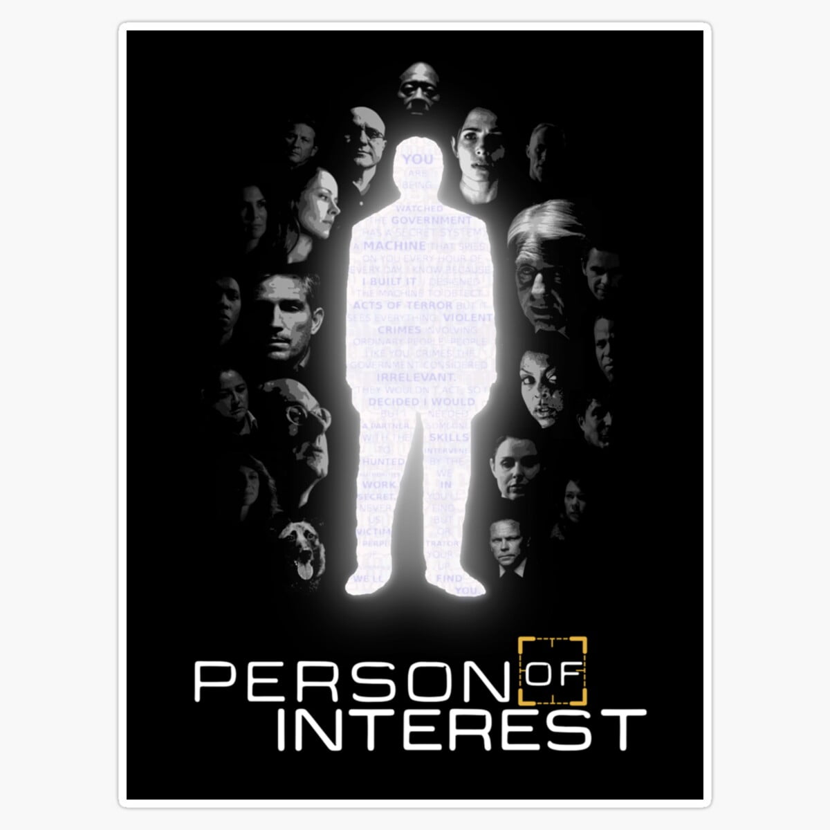 Maneki Person Of Interest Cast (Root, Shaw, Finch, Reese, Fusco And ...