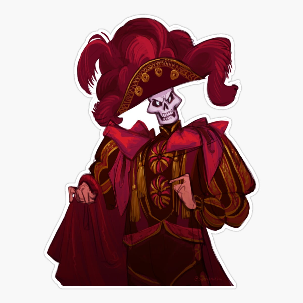 Maneki Phantom O The Opera Masquerade Er, Phone Decal Water Bottle ...