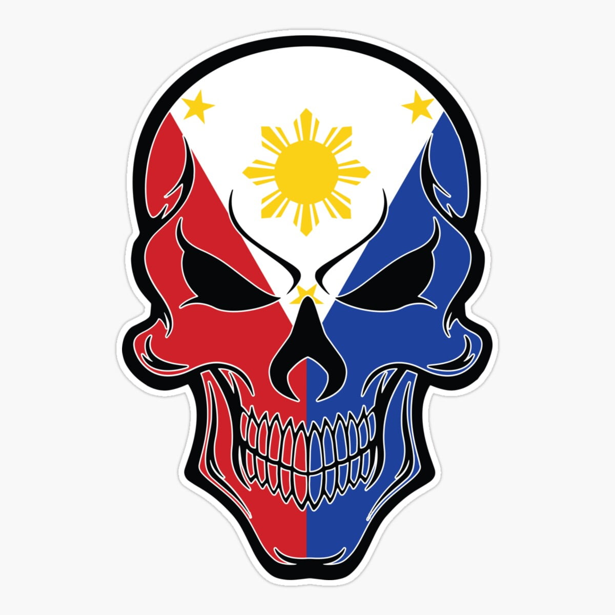 Maneki Philippines Ilipino Lag Skull Skeleton Lag Country World Nation ...