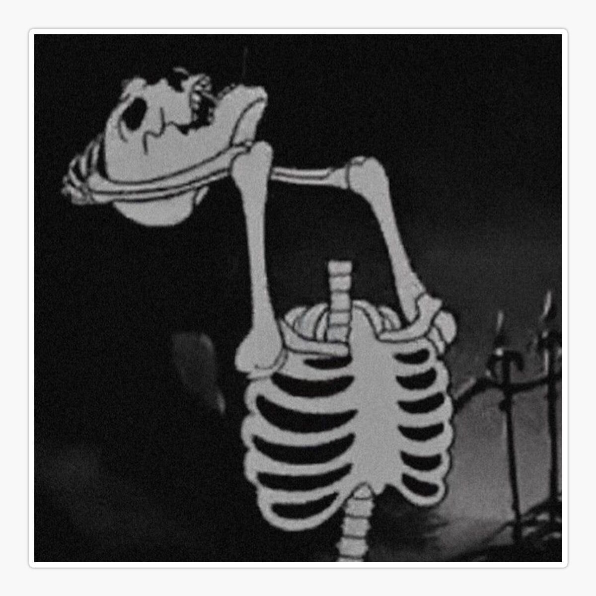 Maneki Phonk Spooky Skeleton Er, Phone Decal Water Bottle Stickers Car ...