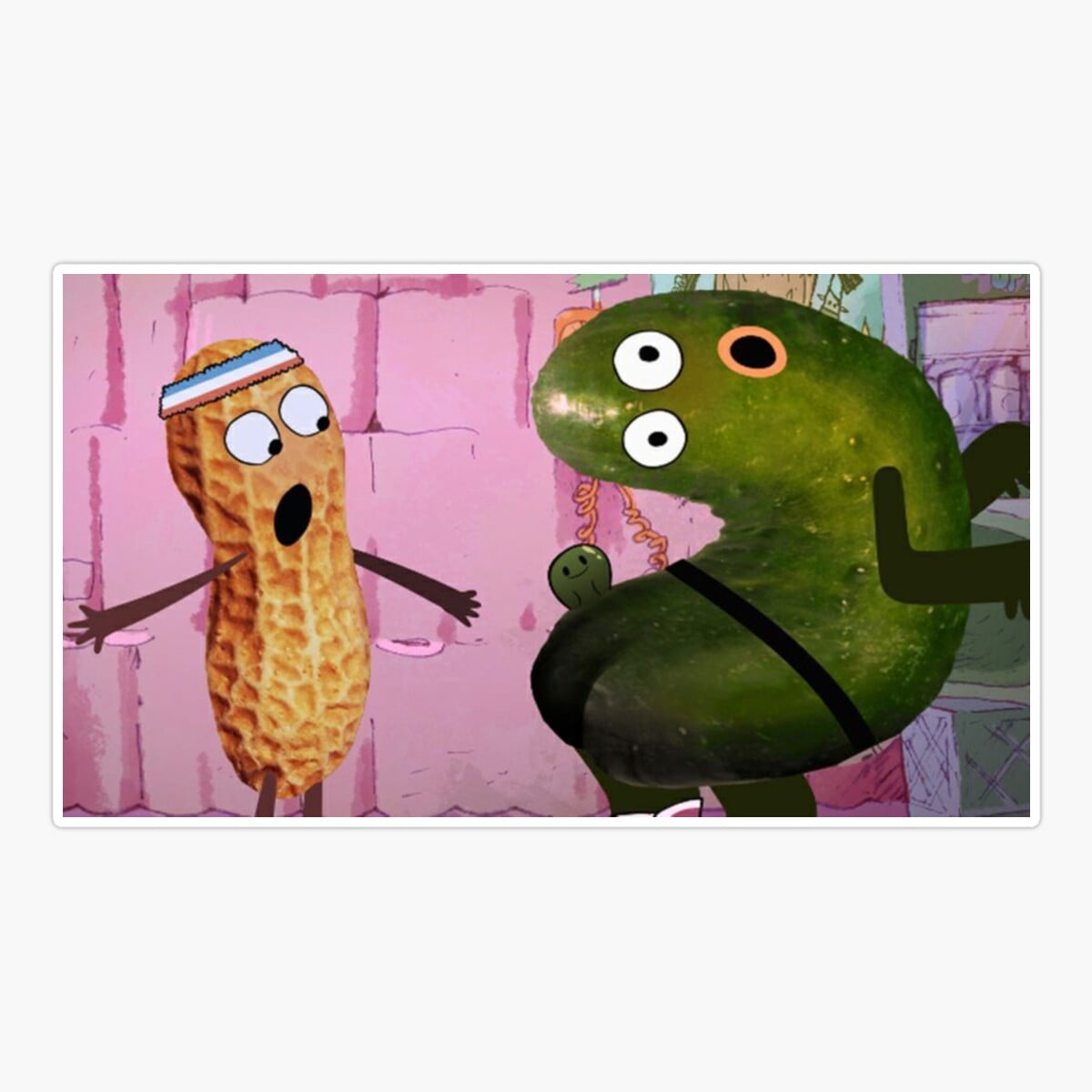 Maneki Pickle And Er, Phone Decal Water Bottle Stickers Car Decals ...