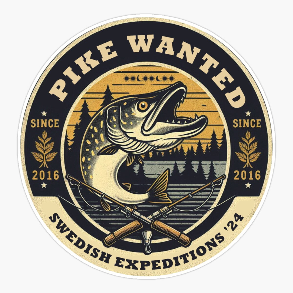 Maneki Pike Wanted 5 Er, Phone Decal Water Bottle Stickers Car Decals ...