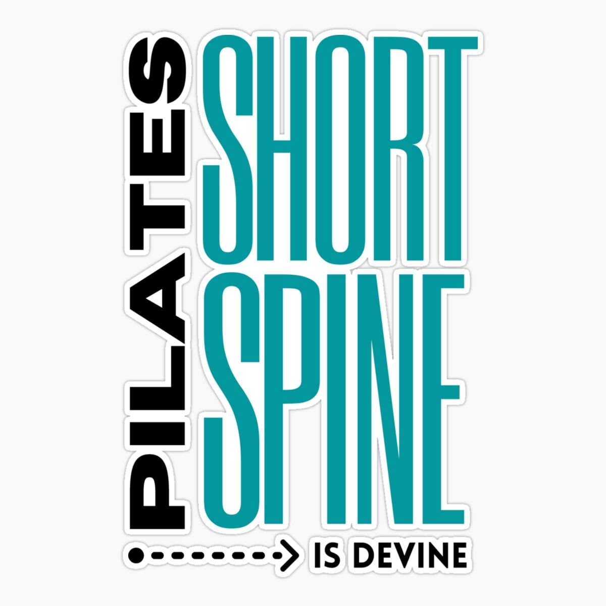 Maneki Pilates Reformer- Short Spine Is Devine Er, Phone Decal Water ...