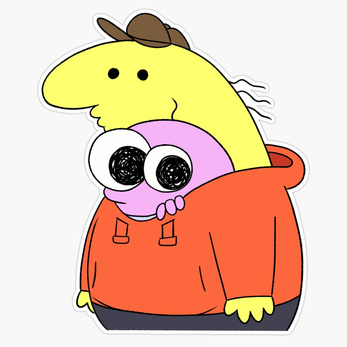 Maneki Pim And Charlie Er, Phone Decal Water Bottle Stickers Car Decals ...