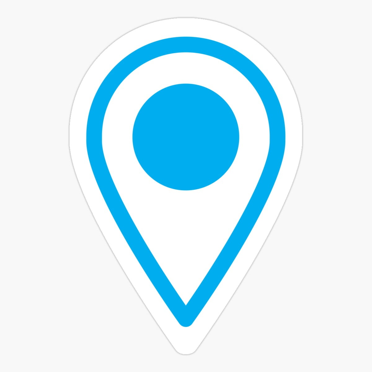 Maneki Pin, You Are Here (Request Other Colours) Sticker, Phone Decal ...