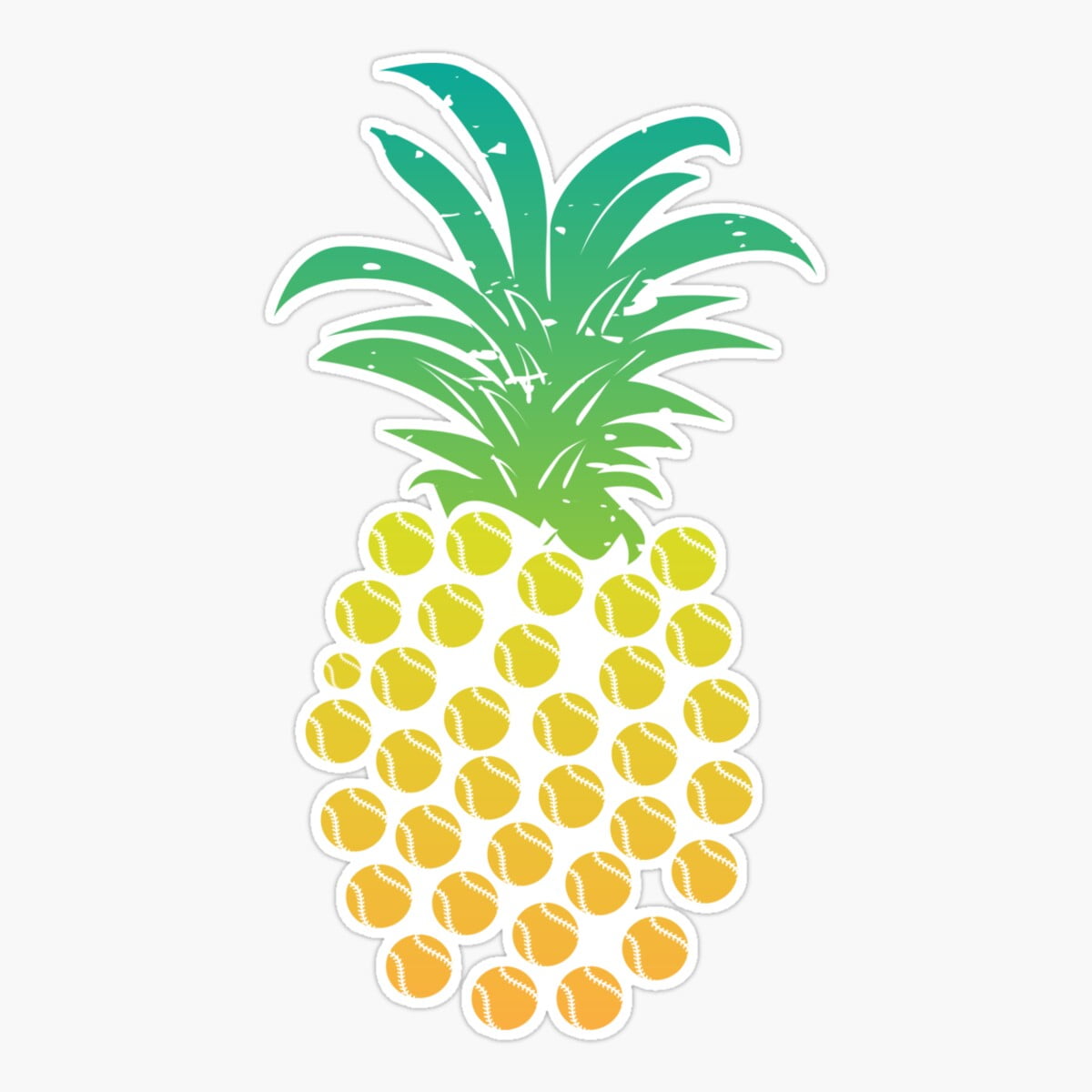 Maneki Pineapple Fruit Athlete Sports Tropical Sweet Fruit Pineapples ...