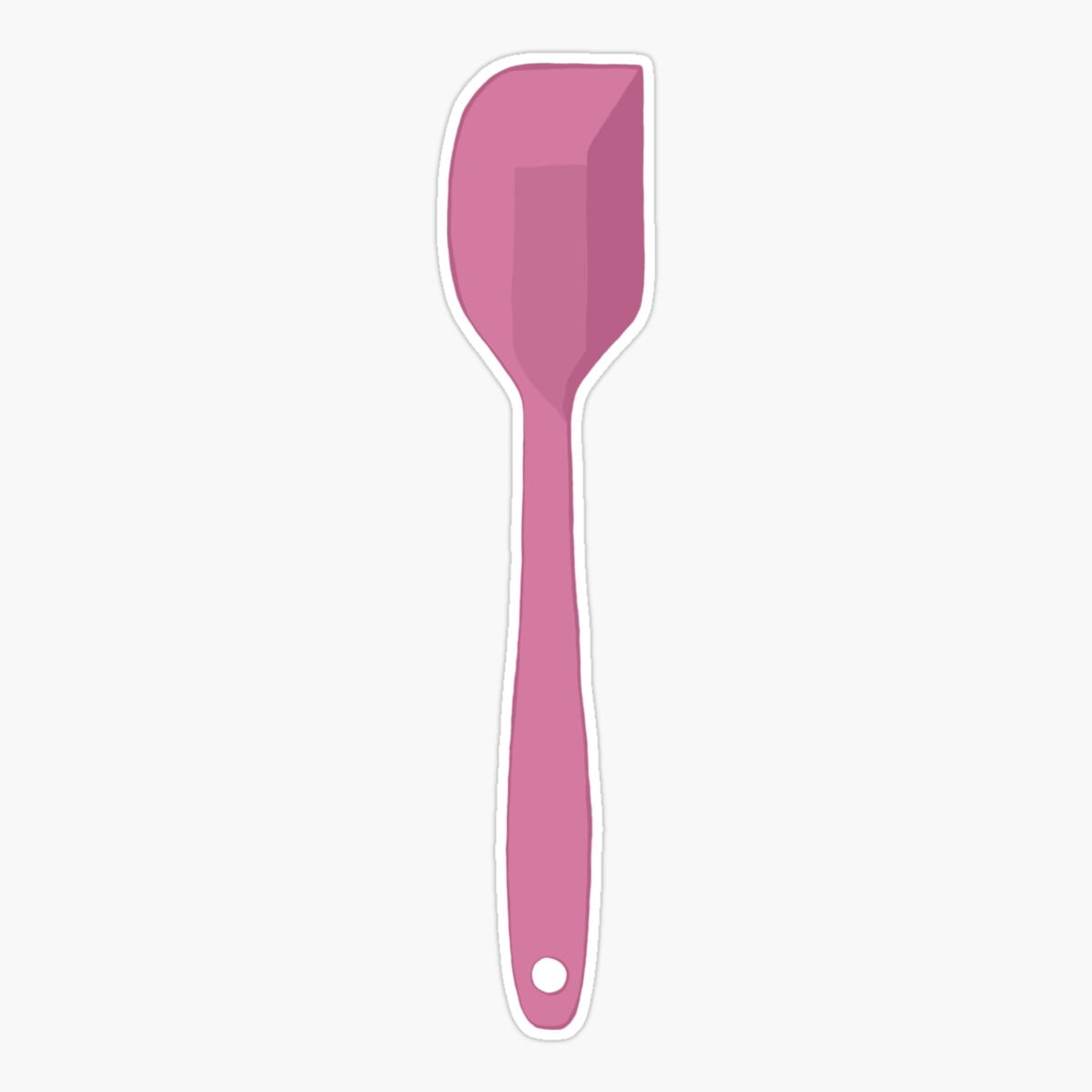 Maneki Pink Spatula Sticker, Phone Decal Water Bottle Stickers Car ...
