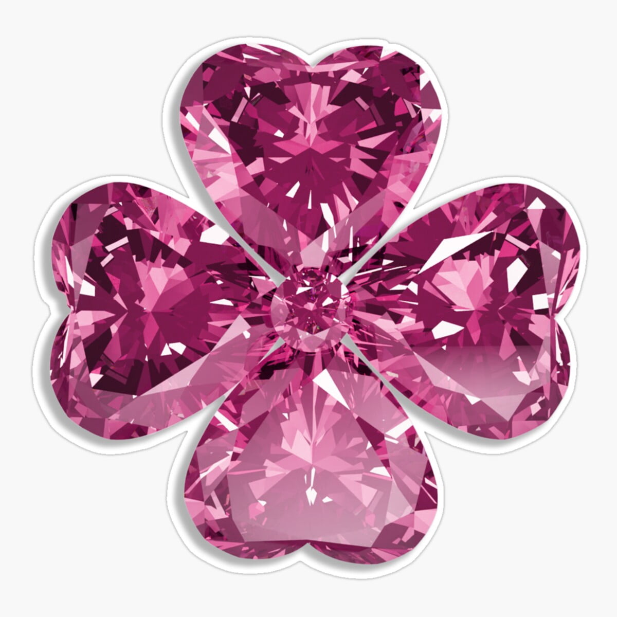 Maneki Pink diamond er er - Walmart.com