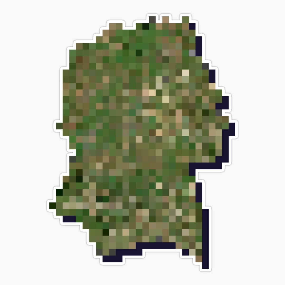 Maneki Pixel Wiltshire Sticker, Phone Decal Water Bottle Stickers Car ...