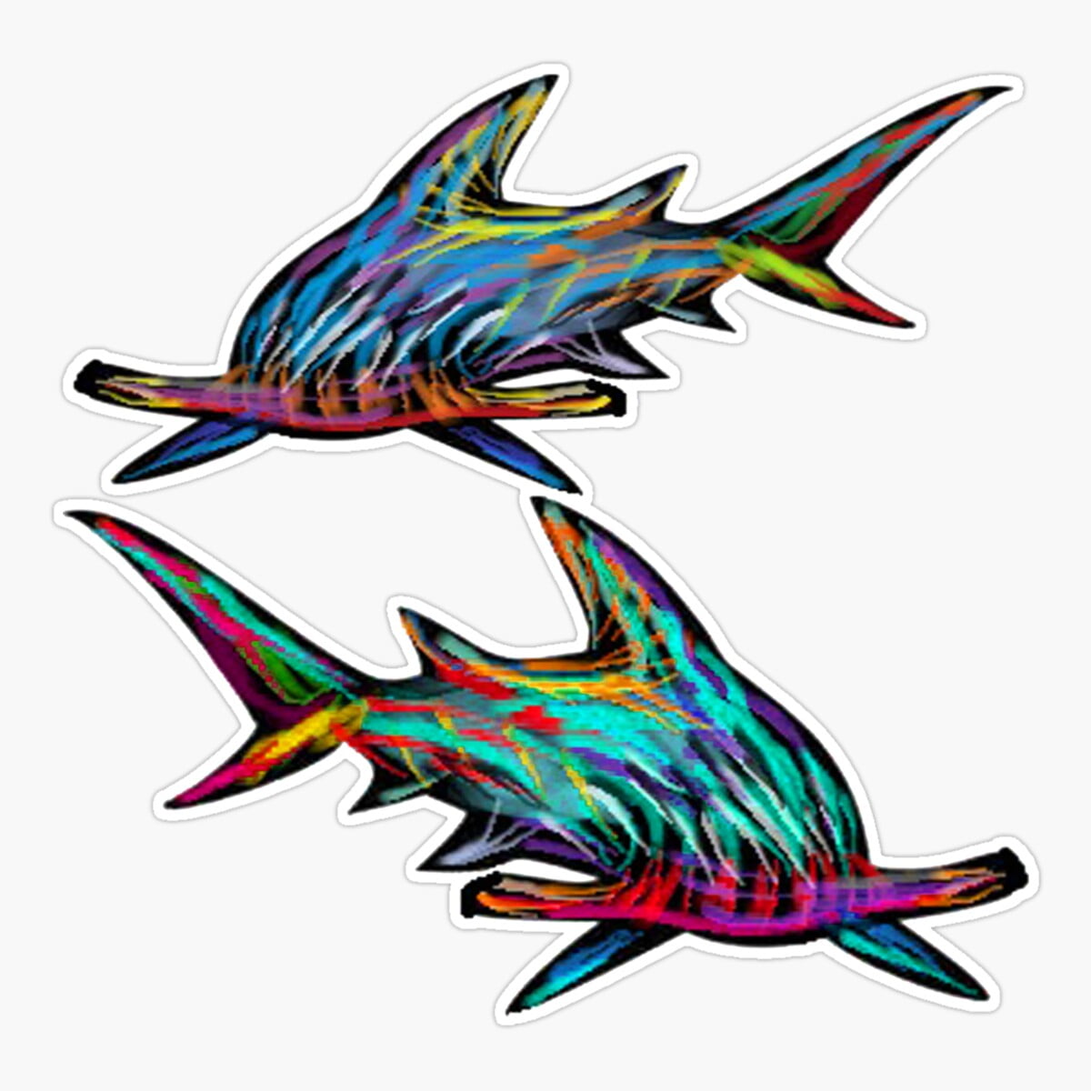 Maneki Playful Twins Er, Phone Decal Water Bottle Stickers Car Decals ...