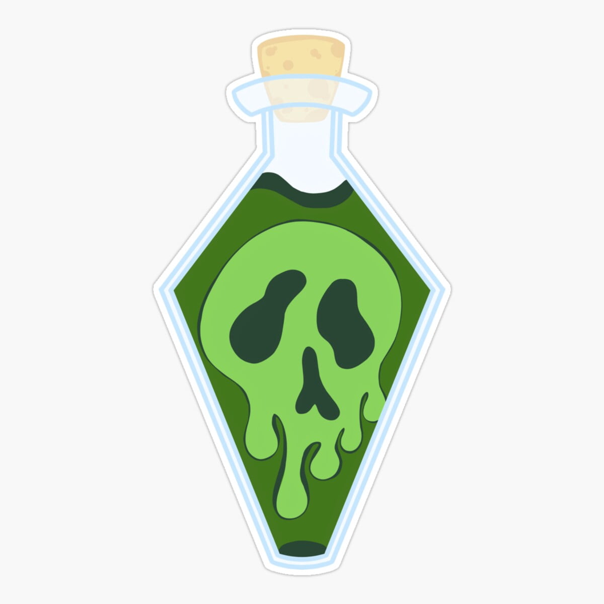 Maneki Poison Vial Er, Phone Decal Water Bottle Stickers Car Decals ...