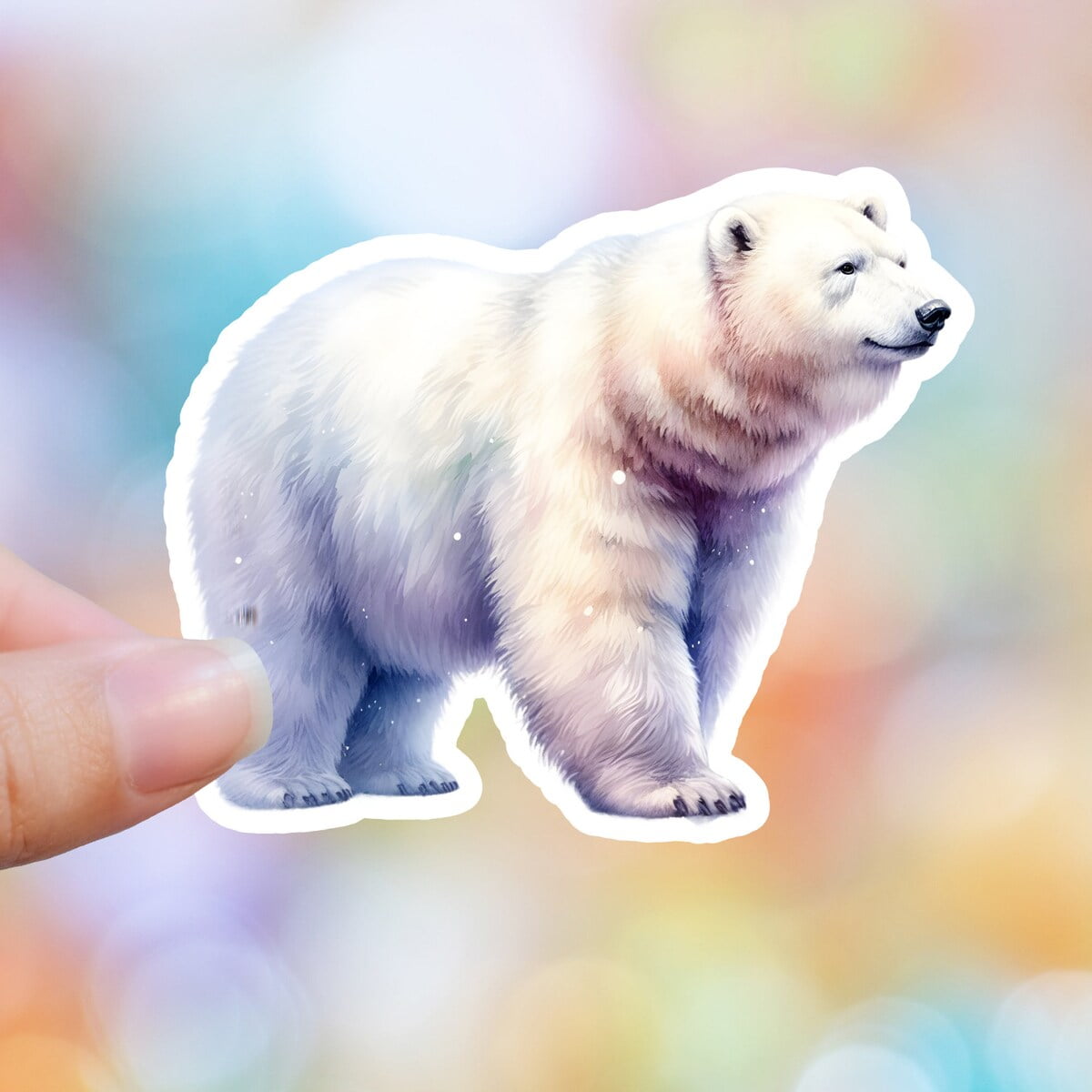 Maneki Polar Bear Sticker Sticker Laptop Sticker Bear Sticker Pack ...