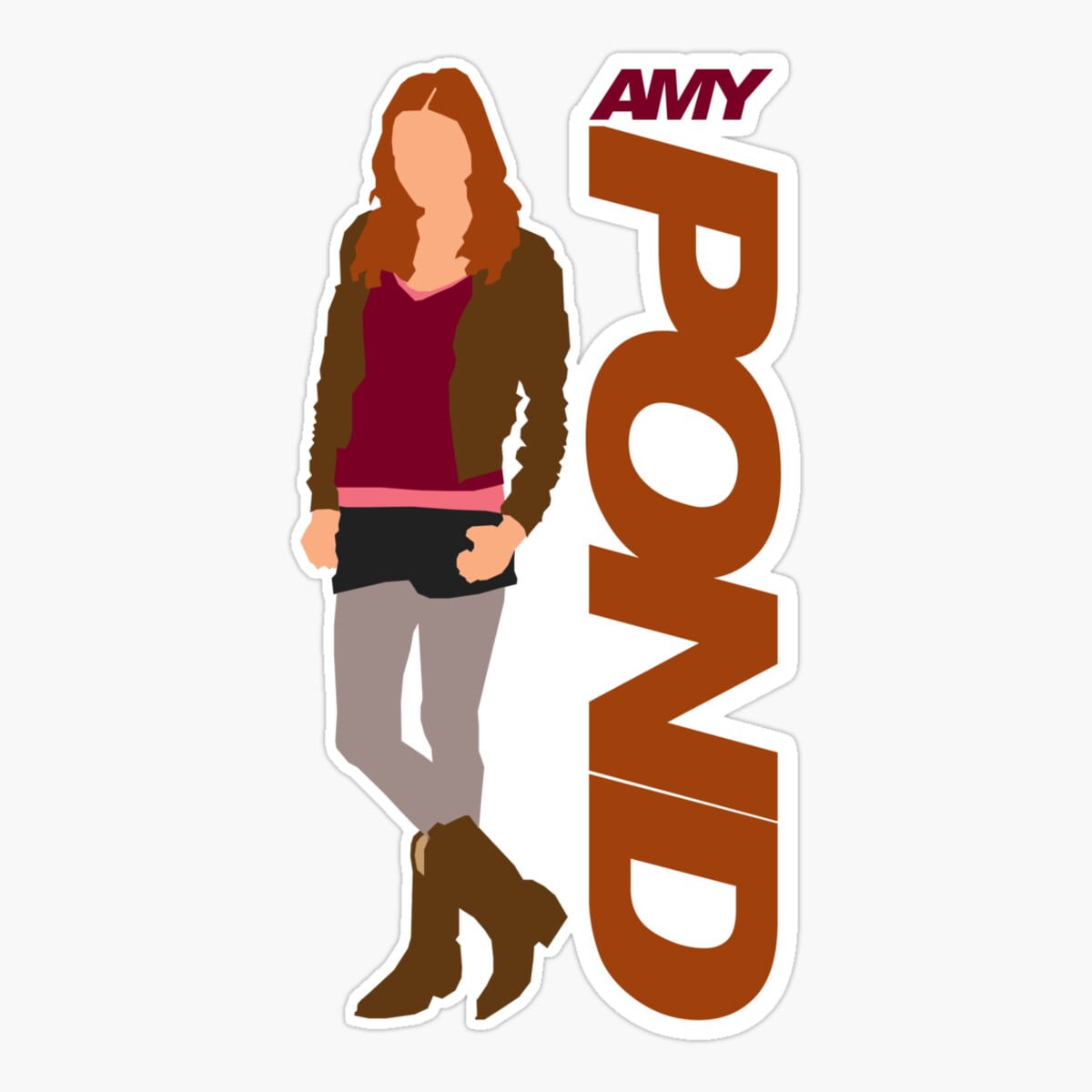 Maneki Pond. Amy Pond Er, Phone Decal Water Bottle Stickers Car Decals ...
