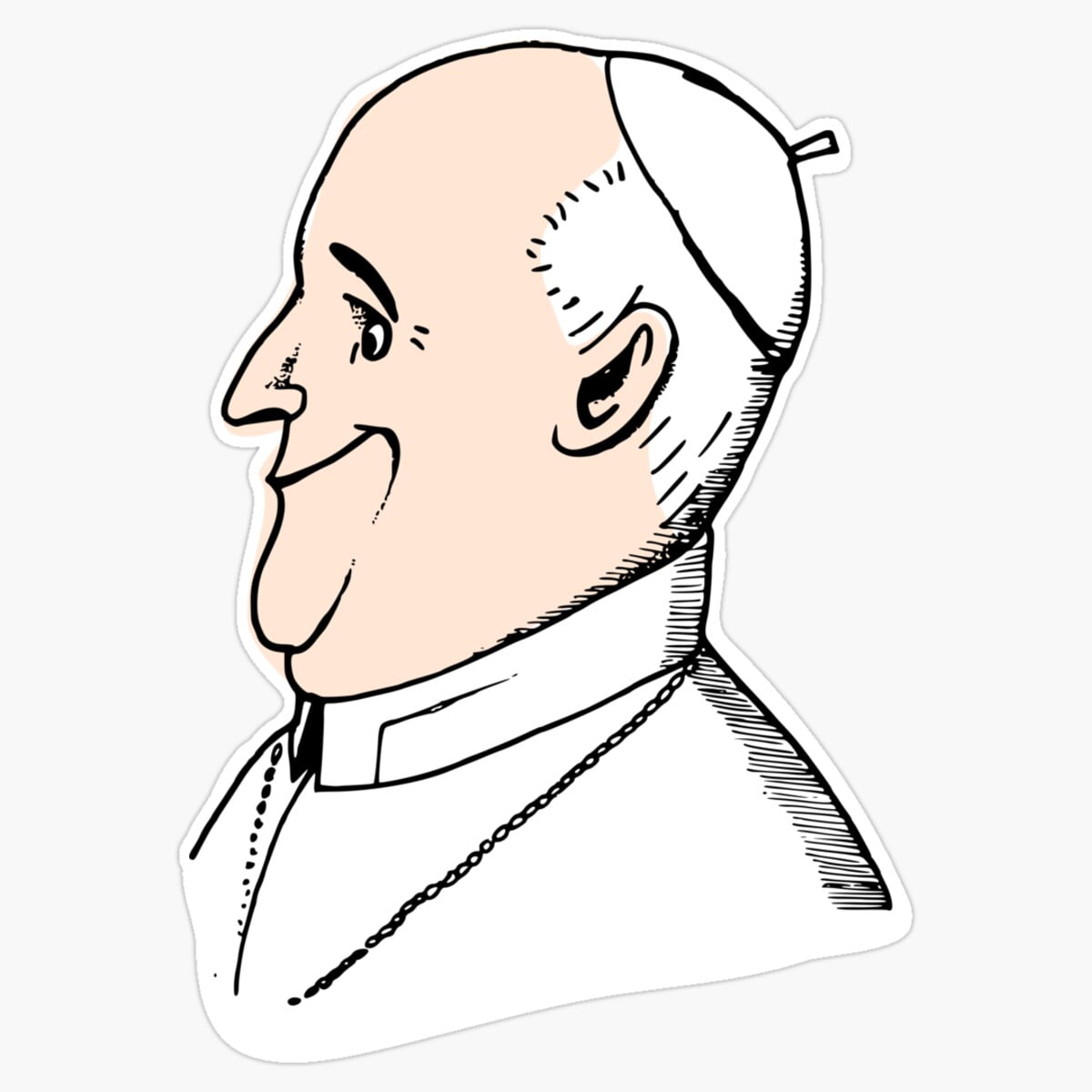 Maneki Pope Francis Er, Phone Decal Water Bottle Stickers Car Decals ...