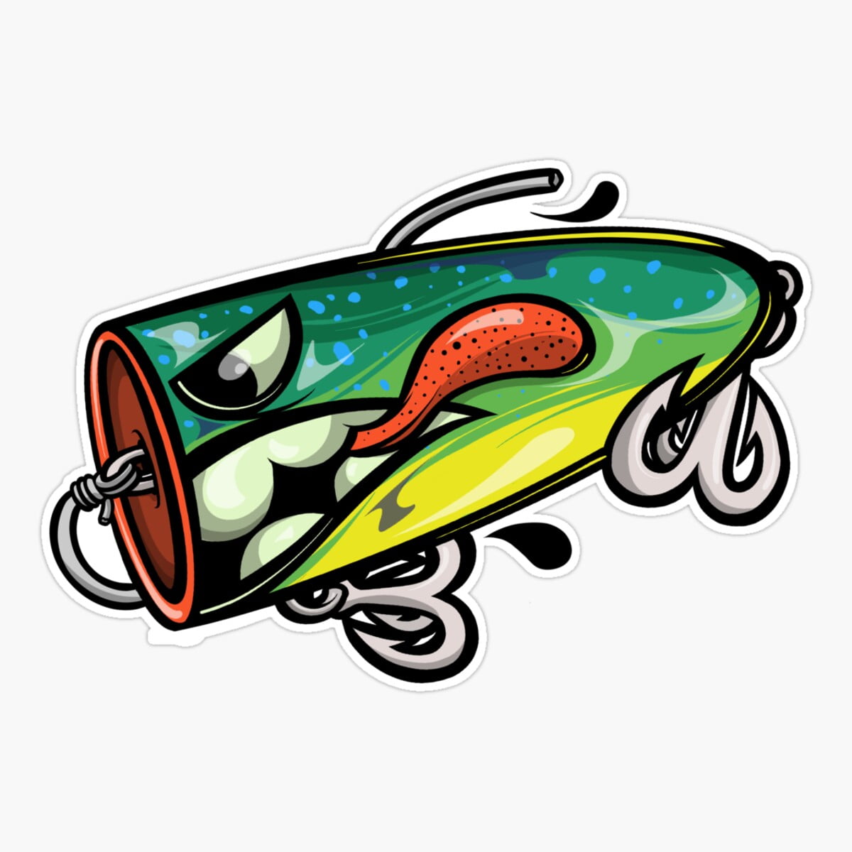 Maneki Popper Lure 2 Er, Phone Decal Water Bottle Stickers Car Decals ...