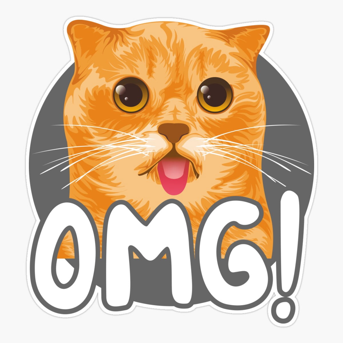 Maneki Popping Cat / Pop Cat Sticker, Phone Decal Water Bottle Stickers ...