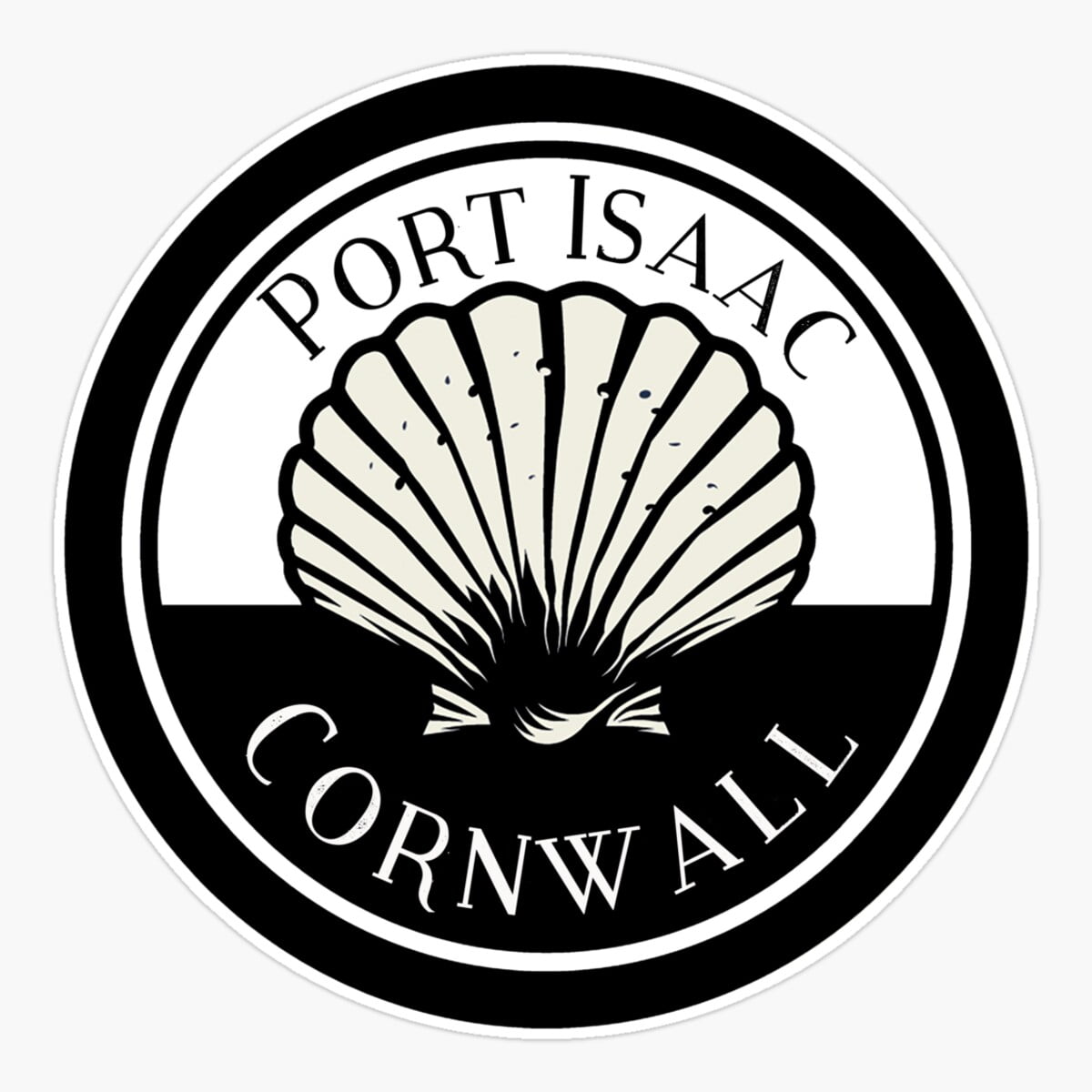 Maneki Port Isaac Cornwall Shell Design Doc Martin Er, Phone Decal ...