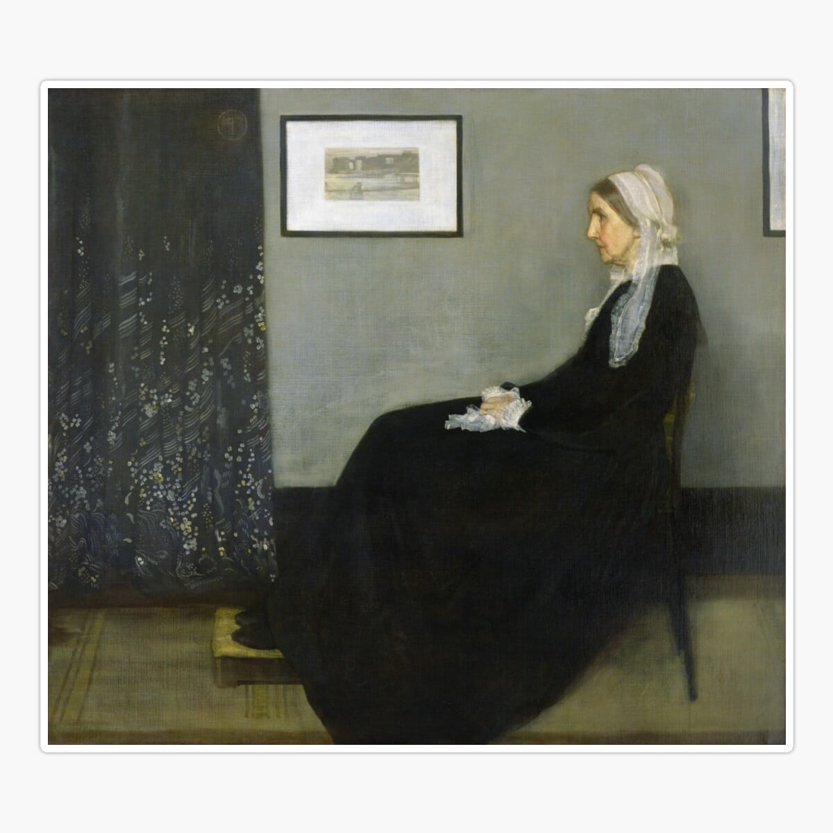 Maneki Portrait Of The Artist'S Mother [Whistler'S Mother] 1871 Er ...