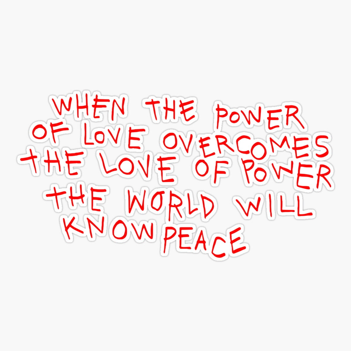 Maneki When The Power Of Love Overcomes The Love Of Power The World ...