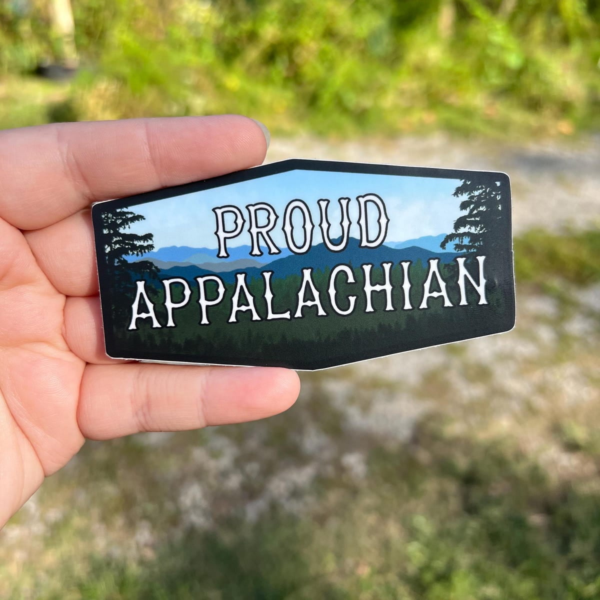 Maneki Proud Appalachian Sticker, ,Appalachian Gift, Laptop Decal ...