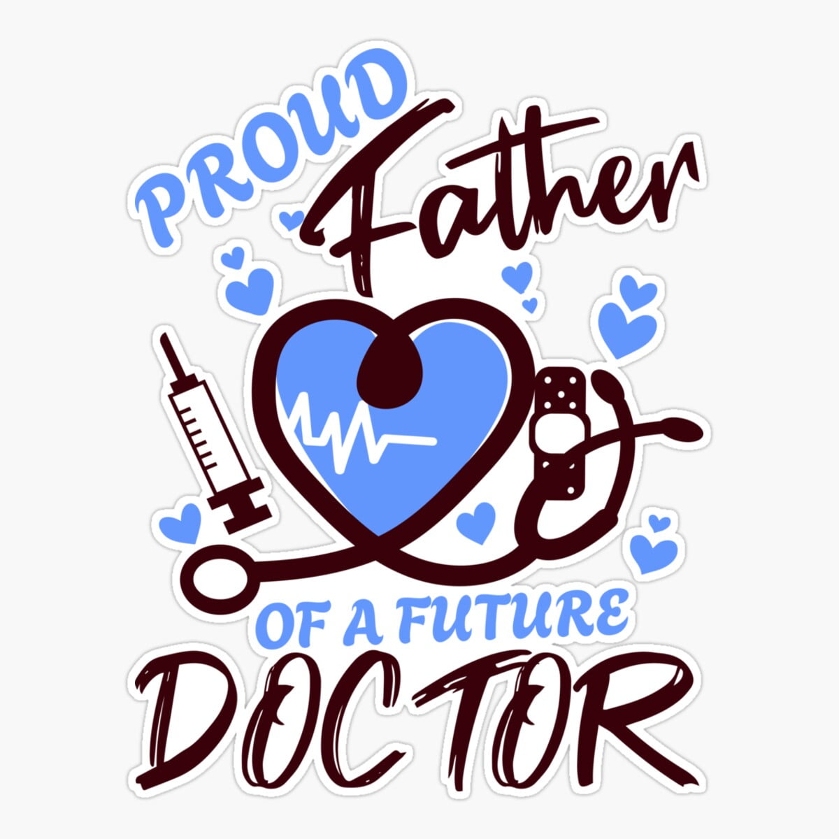 Maneki Proud Father Of A Future Doctor Medical Student Graduation Er ...